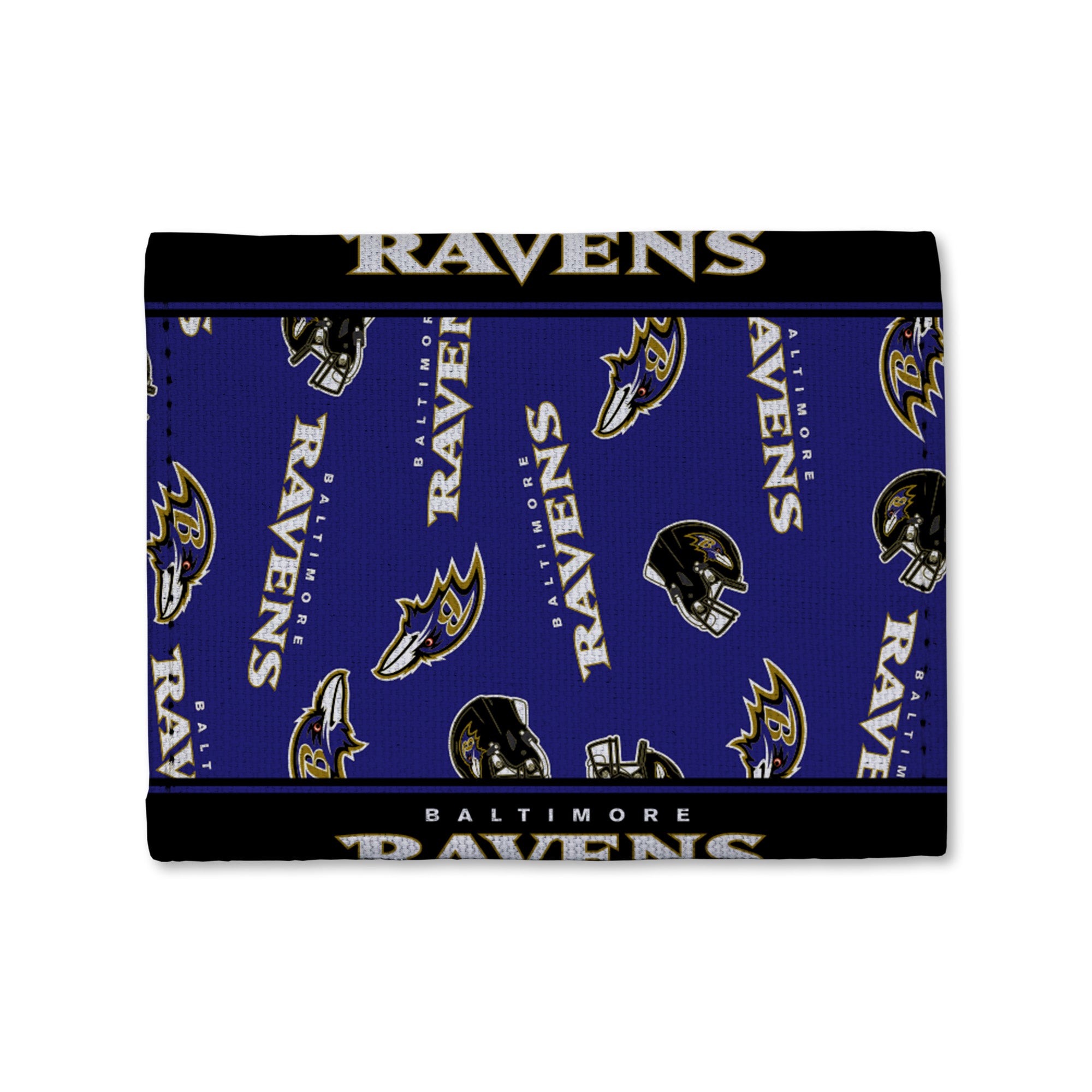 Ravens Canvas Trifold Wallet