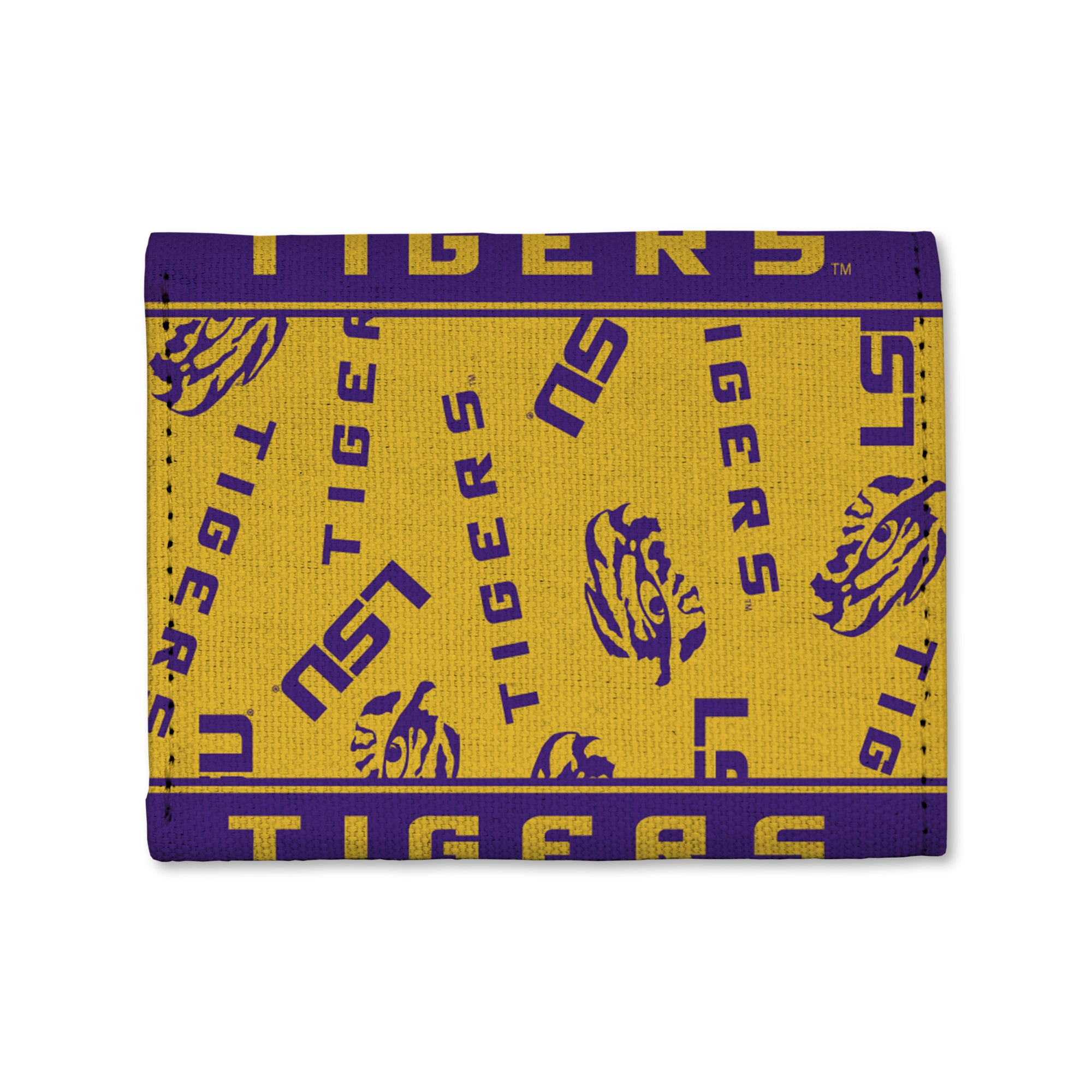 Louisiana State University Canvas Trifold Wallet
