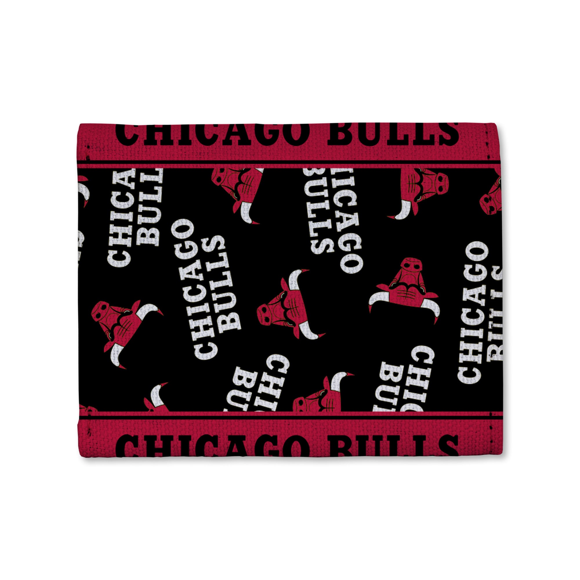 Bulls Canvas Trifold Wallet