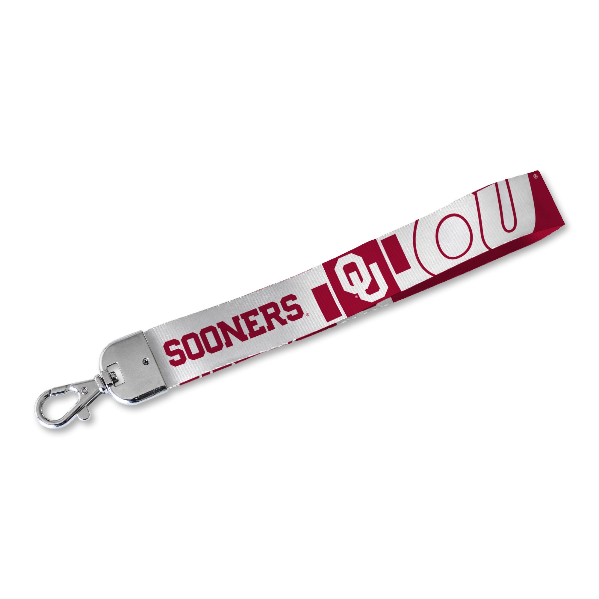 Oklahoma University Lanyard Keychain