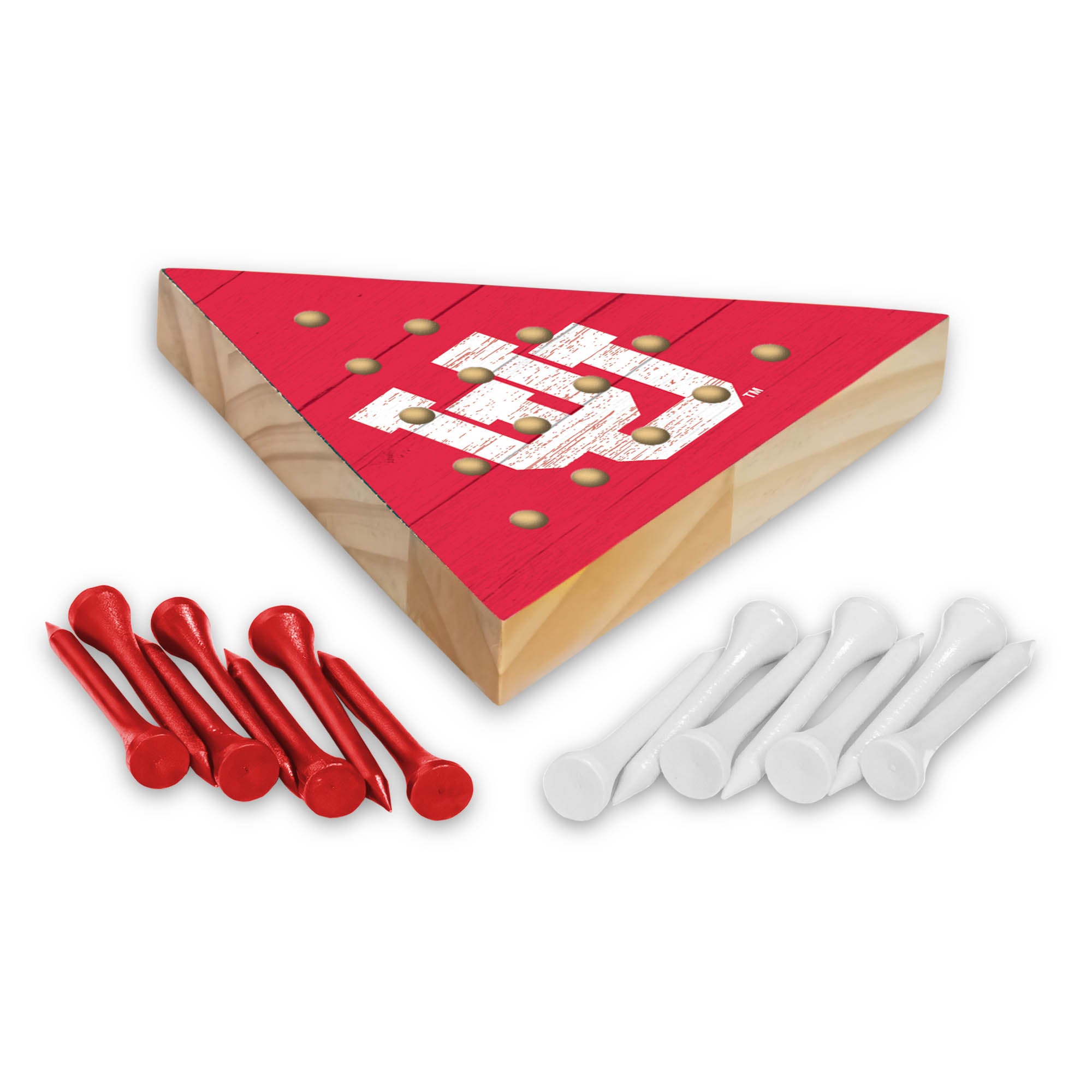 Utah Utes Peg Pyramid Game