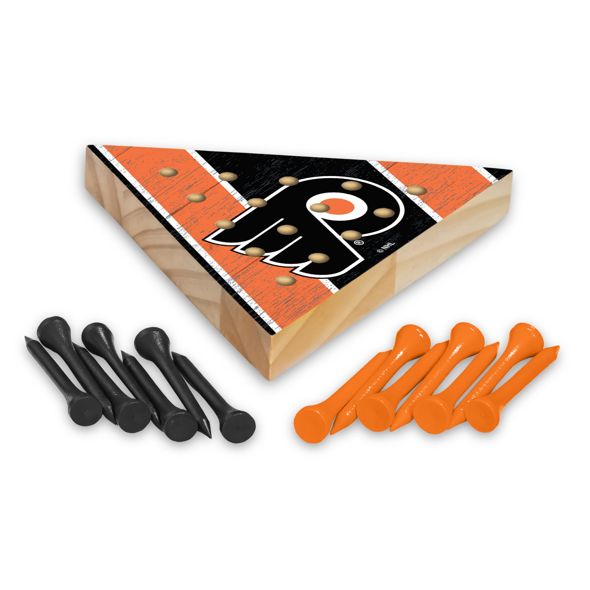 Flyers Peg Pyramid Game